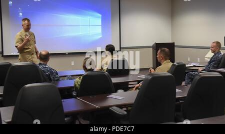 MILLINGTON, Tenn. (May 15, 2018) Capt. Mike Patterson, Chief of Staff ...