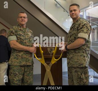 Lt. Col. Richard T. Anderson, the commanding officer for Marine Heavy ...