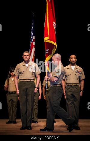 U.S. Marine Brig. Gen. Calvert L. Worth Jr., Training Command ...