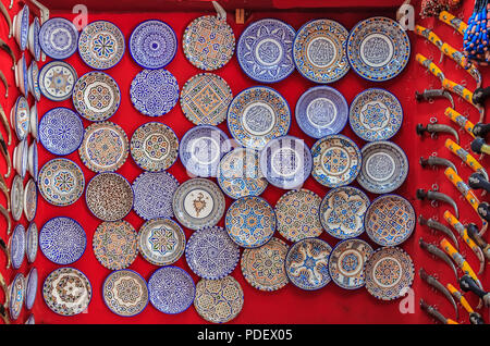 traditional moroccan knife, Morocco, Africa Stock Photo - Alamy
