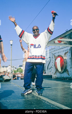 EYC E.Y.C. BBC Radio 1 One Roadshow Plymouth Hoe Devon 15 August 1996 ...