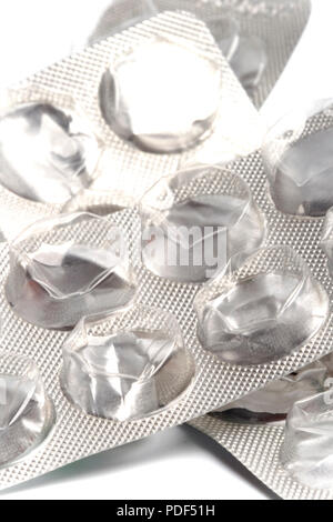 Empty pill package Stock Photo - Alamy