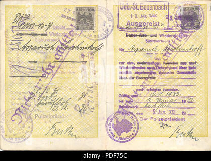 44 BASA-1868K-1-3-7-Asparuh Leshnikov Passport Stock Photo - Alamy