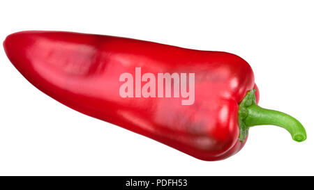 Ramiro sweet pepper (Capsicum annuum fruit), ripe whole pod Stock Photo ...