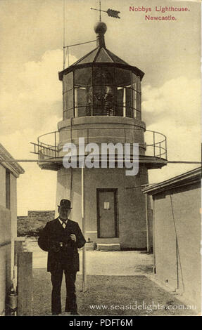 Nobbys Lighthouse - Newcastle Australia. This lighthouse is an iconic ...