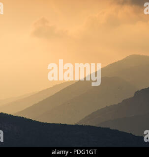 Sunset in Parthina Athens, Greece Stock Photo - Alamy
