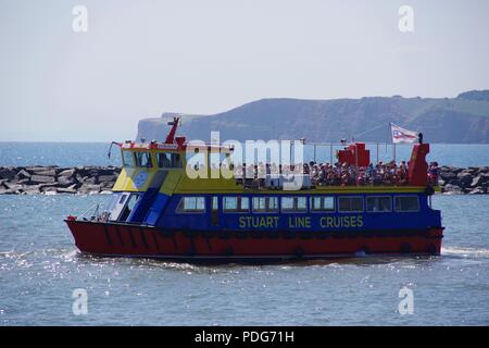 Stuart Line Cruises Passenger Ferry Boat from Exmouth Packed with Day ...
