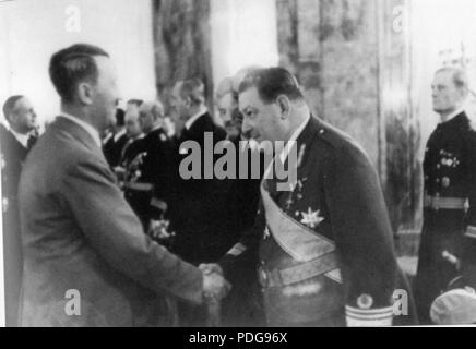 Nikolai Reek and Adolf Hitler Stock Photo - Alamy
