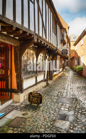 Devizes, Wiltshire, UK - Historic buildings and shops in the Market ...