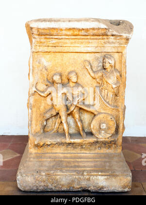 Roman high relief sculpture, National Archaeological Museum, Naples ...
