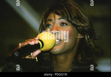 Eternal pop group BBC Radio 1 One Roadshow Blackpool lights switch on 1 ...