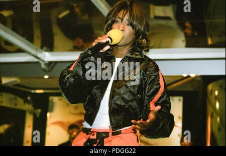 Eternal pop group BBC Radio 1 One Roadshow Blackpool lights switch on 1 ...