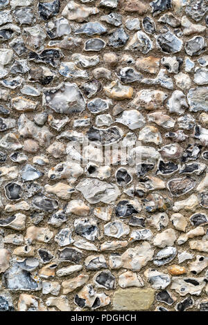 Flint Wall texture. Full-frame texture shot of a traditional flint wall ...