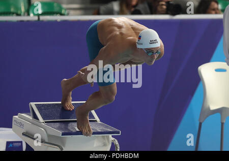 Vladimir Morozov (Russia) final 50 m Freestyle during the Swimming ...