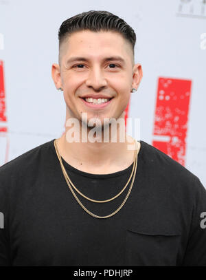 WESTWOOD, CA - AUGUST 09: Influencer Anthony Zuniga attends the ...