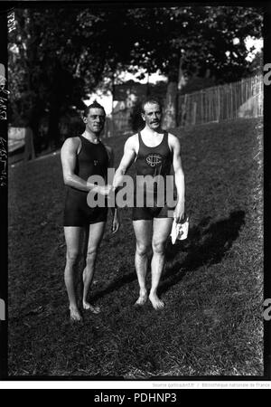 Paul Radmilovic and Paul Vasseur 1909 Stock Photo - Alamy