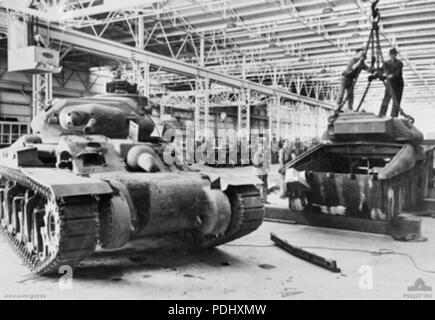 Sentinel tank final assembly Stock Photo - Alamy