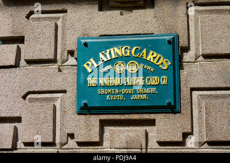 Original Headquarters for Nintendo Kyoto Japan Asia Stock Photo - Alamy