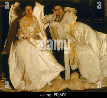Hugh Ramsay - The sisters Stock Photo - Alamy