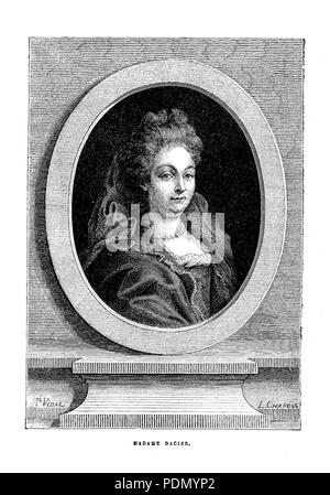 Anne Le Fèvre-Dacier Stock Photo - Alamy