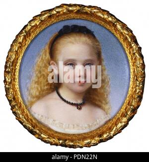 Annie Dixon portrait of Priness Beatrice Stock Photo - Alamy