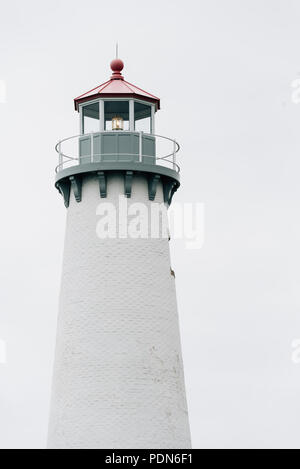 The Milliken State Park Lighthouse, in Detroit, Michigan Stock Photo ...