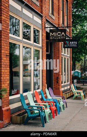 Old Town, in Lansing, Michigan Stock Photo - Alamy