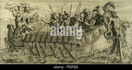 'Approdo di Enea in Italia' depicts the legendary landing of Aeneas in ...