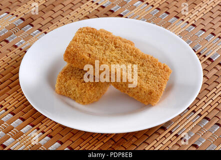 Cake Rusk, crunch bread sticks Stock Photo - Alamy