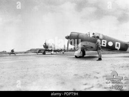 84 Squadron RAAF Boomerangs WWII AWM 128009 Stock Photo - Alamy