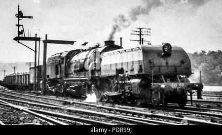 91 NSWGR AD60 Class Locomotive Beyer-Garratt Boiler Stock Photo - Alamy