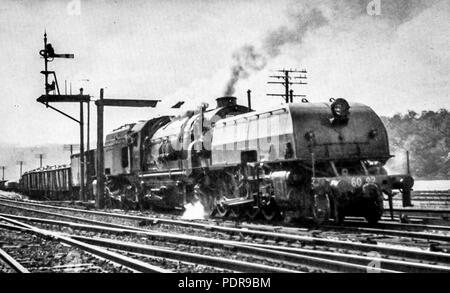 91 NSWGR AD60 Class Locomotive Beyer-Garratt Boiler Stock Photo - Alamy