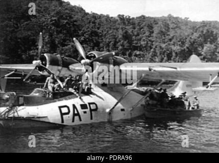 PBY 6 Sqn RNZAF at Nantambu 1945 Stock Photo - Alamy