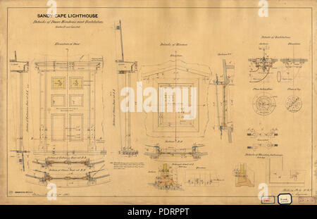 Sandy Cape Lighthouse - Details of Doors, Windows, and Ventilators ...