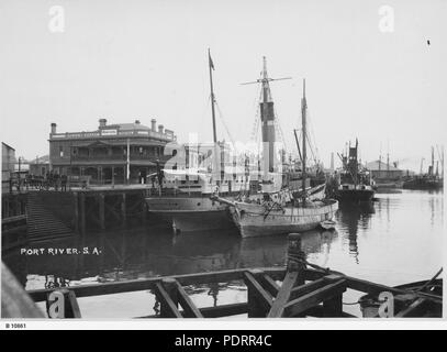 Ships docked at Port Adelaide, 1910 Stock Photo - Alamy