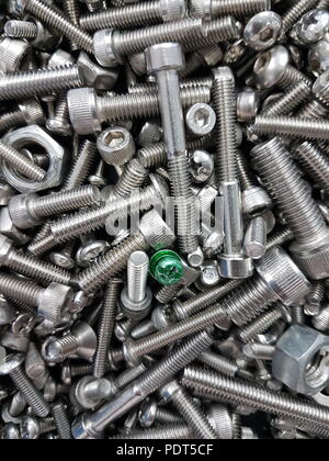 stainless steel Allen socket screws Stock Photo - Alamy