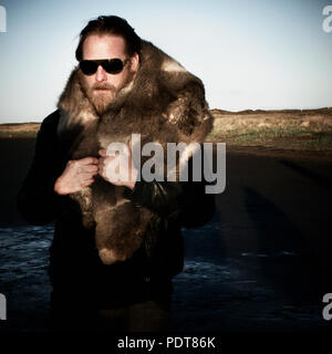 Stephan Stephensen aka President Bongo of electronic band Gus Gus, from ...