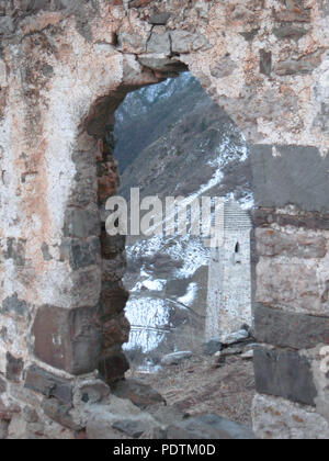 Towers of Ingushetia. Ancient architecture and ruins Stock Photo - Alamy