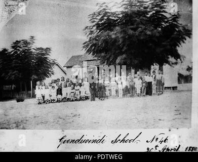 1 116824 Teacher and students of Goondiwindi State School, 1881 Stock ...