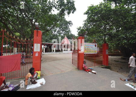 The Kankalitala mandir near Prantik railway station, in the district ...