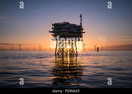 Walney Extension Offshore Wind Farm Stock Photo - Alamy