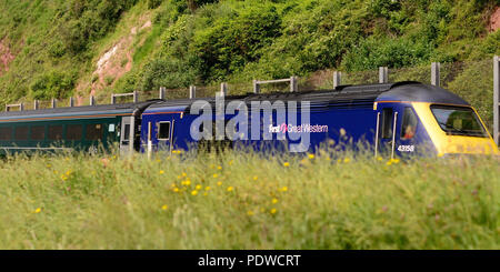 Inter City 125 or High Speed Train HST diesel locomotive, Sir Kenneth ...