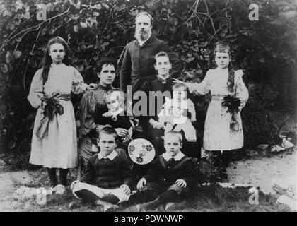 1 78219 Mr. Ducker and his family, photographed at Canobie Station ...