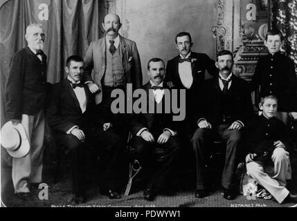 1 149771 Formal portrait of workers from the Cooktown Post Office, 1899 ...