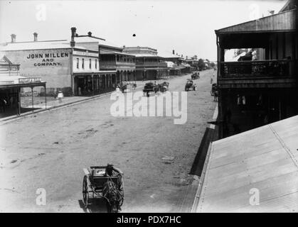 1 45459 Street scene in Toowoomba, ca. 1893 Stock Photo - Alamy