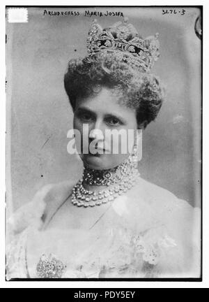 Archduchess Maria Josefa Stock Photo - Alamy