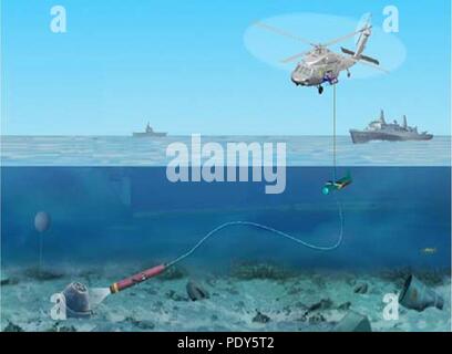 Archerfish Airborne Mine Neutralization System Stock Photo - Alamy