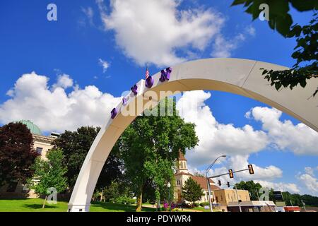 Dixon, Illinois, USA. A local landmark for which the community of Dixon ...