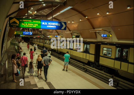 Serdika Metro Station Sofia, Bulgaria Stock Photo - Alamy