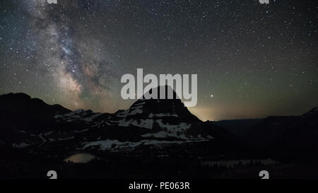 This is the picture of Raynolds Mountain at Hidden Lake area ast ...